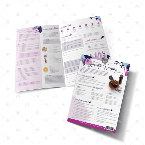 Guide to Aromatic Dressing: Class Handout | Booklets - Essential Oil ...