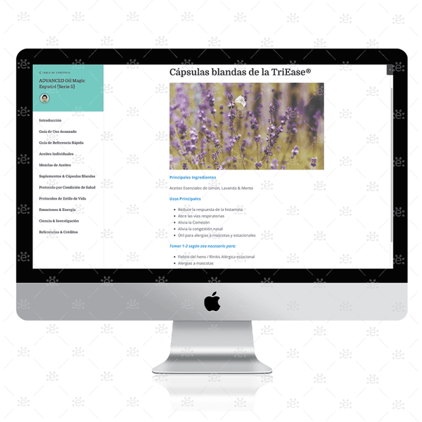 ADVANCED Oil Magic Series 5 - Virtual Book - SPANISH - Essential Oil ...