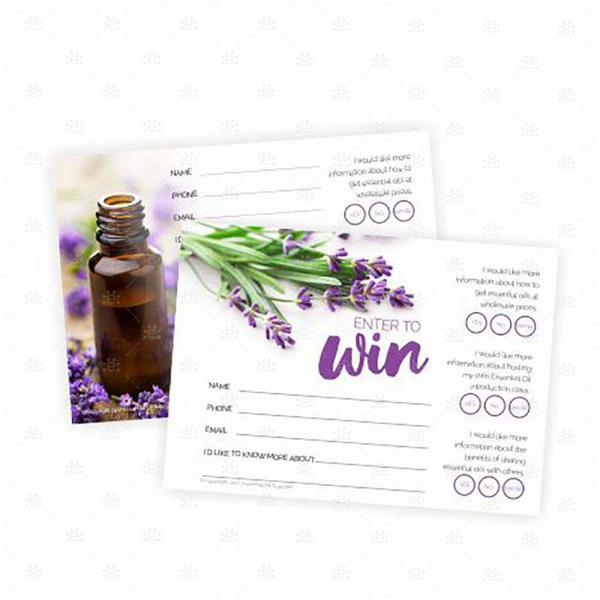 Bottle - Enter to Win Tear Pad (40 sheets) - ENGLISH - Essential Oil ...