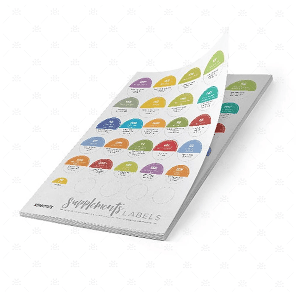 doTERRA Supplements Labels (single sheet of 28 labels) - ENGLISH ...