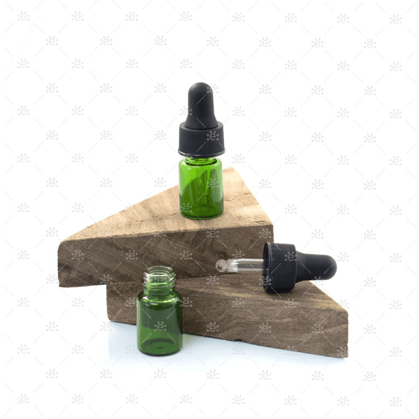 Glass Dropper Tops for 5/8 (2ml) Sample Vials (5 Pack) - Essential Oil ...