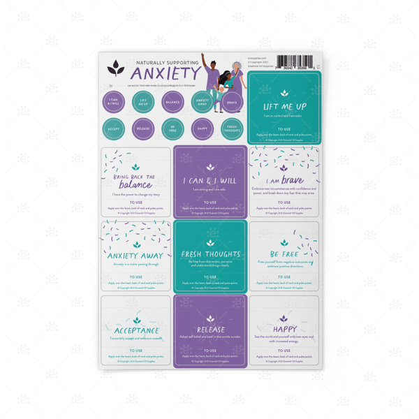 MyMakes : Naturally Supporting Anxiety - Label Sheet - ENGLISH ...
