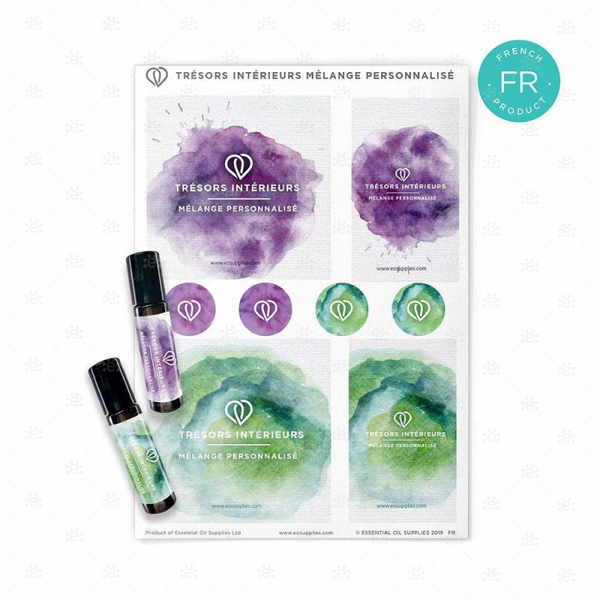 Treasures Within (FRENCH - FR) - Replacement Labels - Essential Oil ...